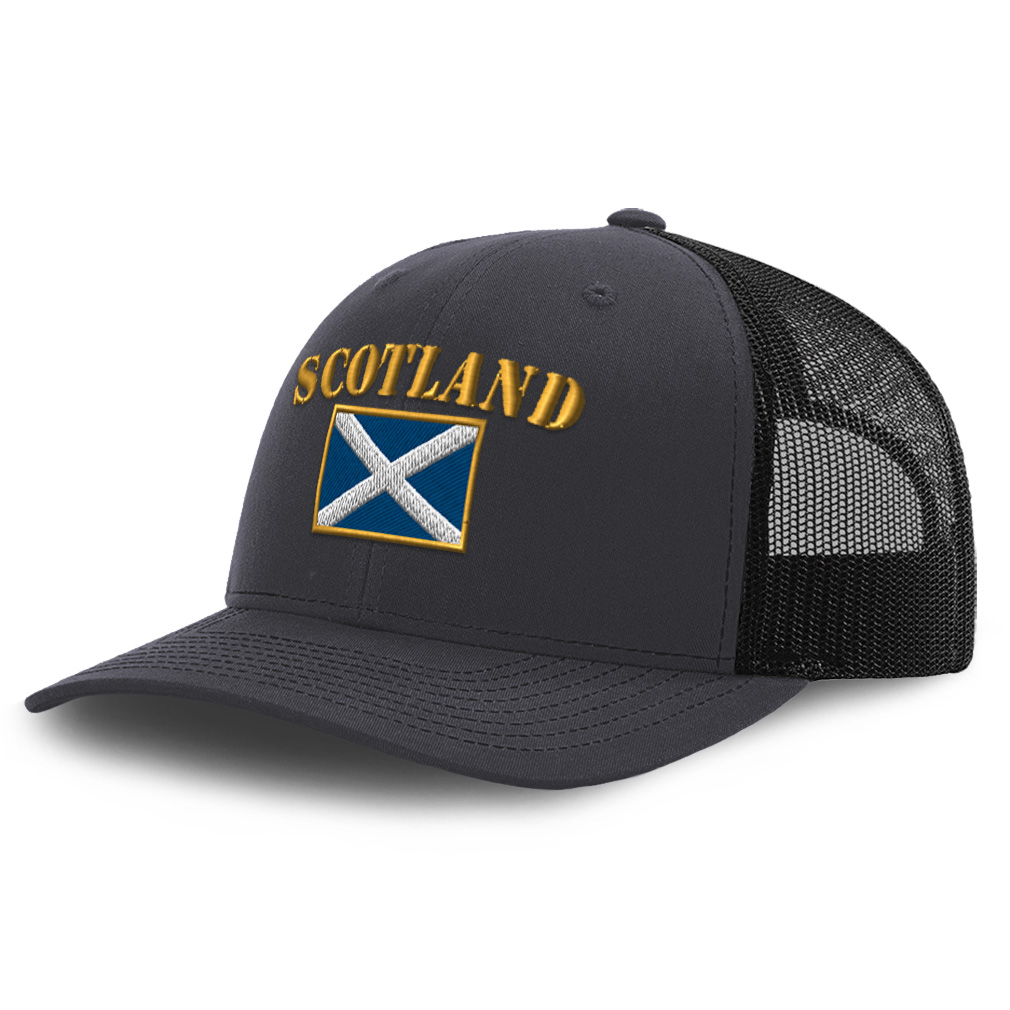 Trucker Hat for Men & Women Scotland Flag Cotton Snapback Baseball Cap ...