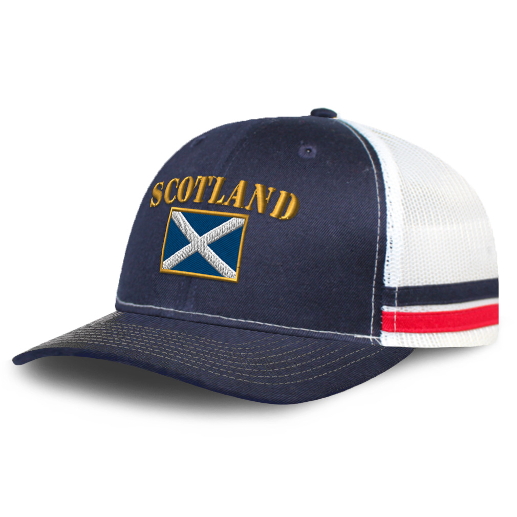 Trucker Hat for Men & Women Scotland Flag Cotton Snapback Baseball Cap ...